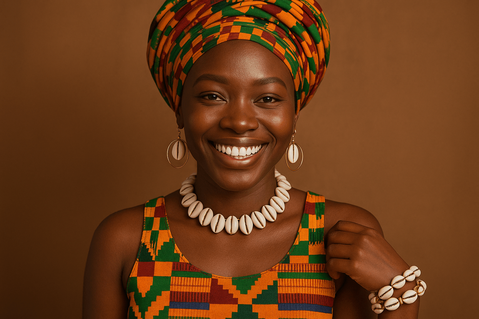 Cowrie Shell Jewelry – Handmade African Necklaces, Rings & Earrings ...